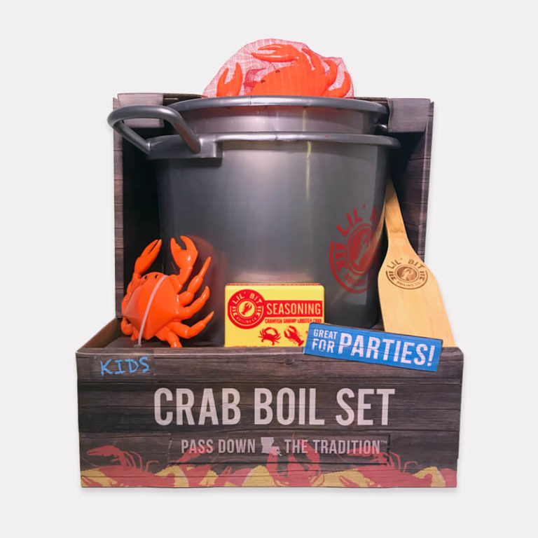 Lil' Bit Crawfish Boil Set - Lil' Bit Boiling Set For Kids