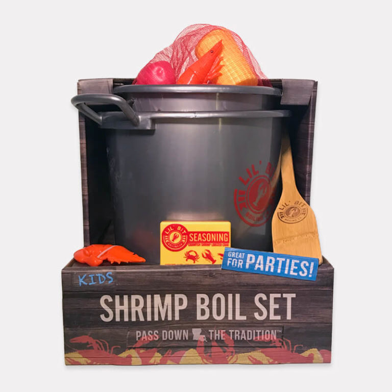 Lil' Bit Crawfish Boil Set - Lil' Bit Boiling Set For Kids